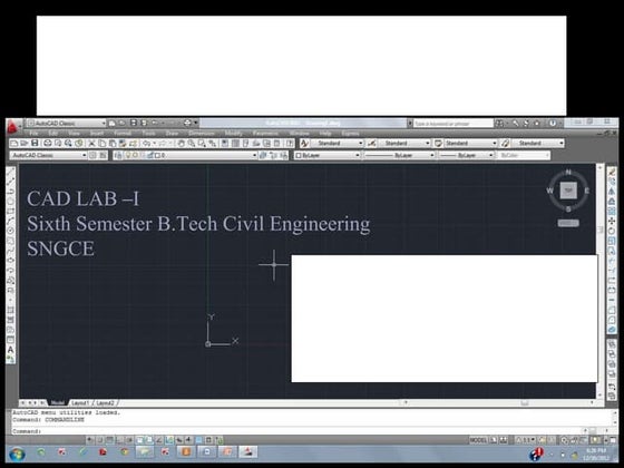 PPT on drawing the objects using CADD tool | PPTX
