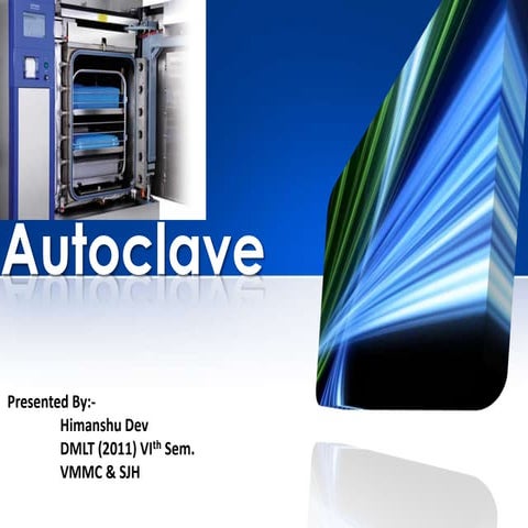 Autoclave | PPTX