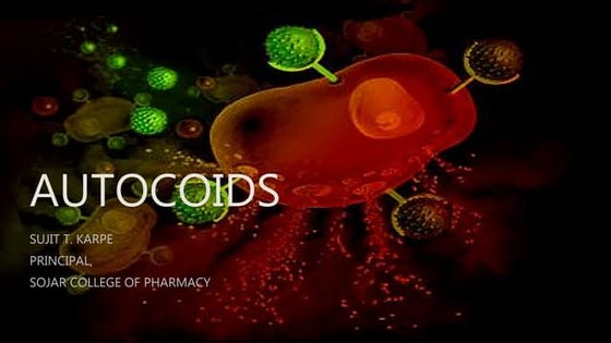 Histamines and antihistamine pharmacology | PPT