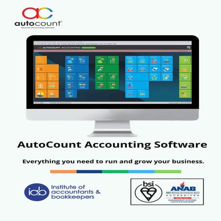 AutoCount Accounting Software Brochure PDF | PDF