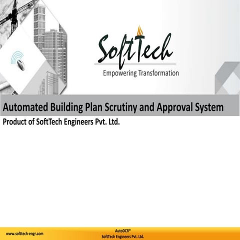 AutoDCR (Building Plan Approval system) | PPTX