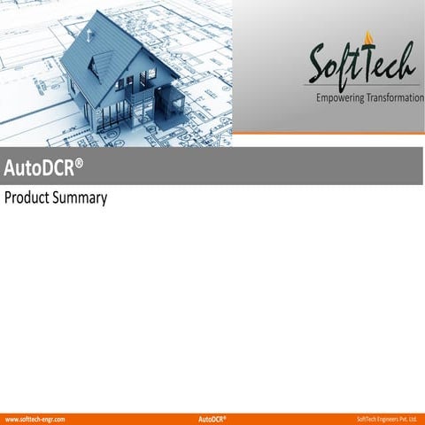 AutoDCR (Building Plan Approval system) | PPTX