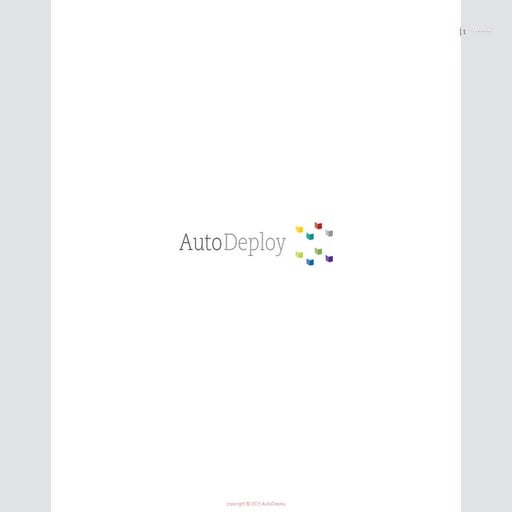 Auto Deploy Product Guide | PDF