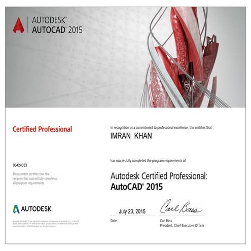 Autodesk Revit 2015 Certified Professional