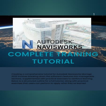 BIM Construction Scheduling 4D Simulation in Navisworks | PPTX