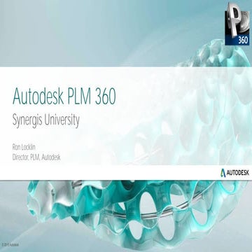 Autodesk PLM 360 | PDF
