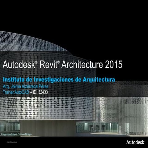 autodesk_revit_architecture_2011_PRESENTACION.pptx | Computer Software ...