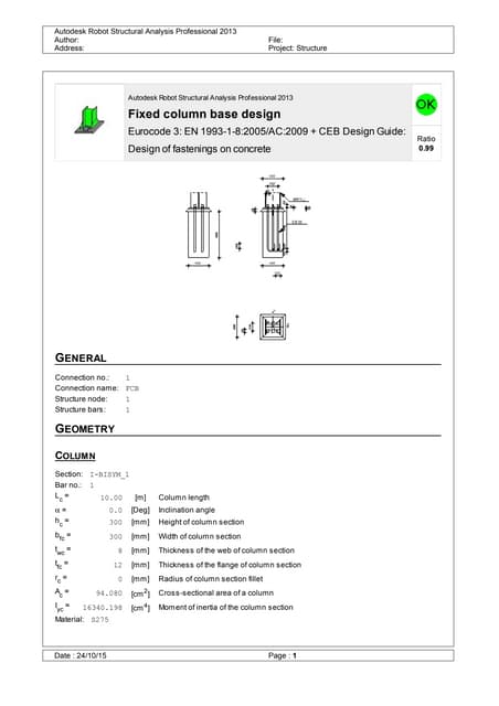 Anchor bolt design | PDF