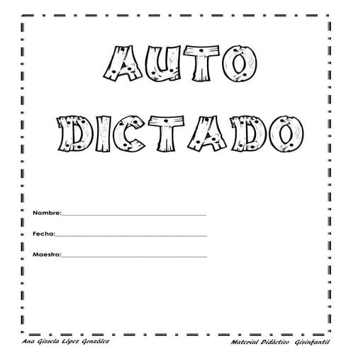 Auto dictado | PDF