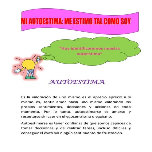 Autoestima | DOCX