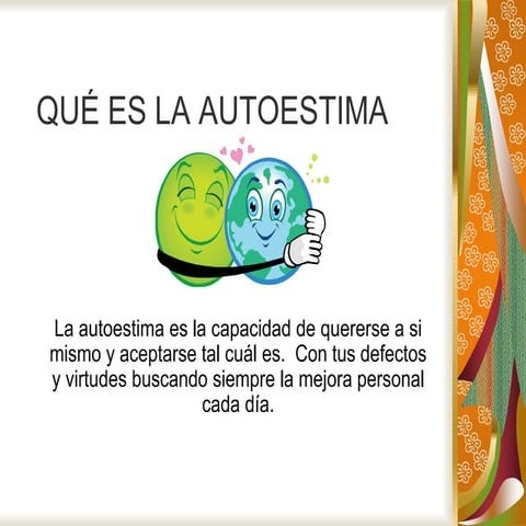 Autoestima 180908142712 | PDF