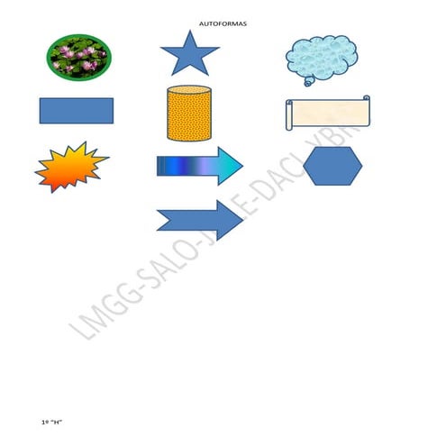 Autoformas 1°h emmanuel | PDF