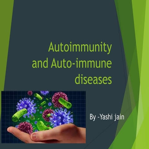 Autoimmune disease and autoimmunity | PPT