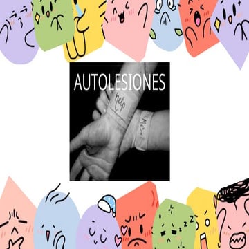 autolesiones sus causas y consecuencias. | PPTX