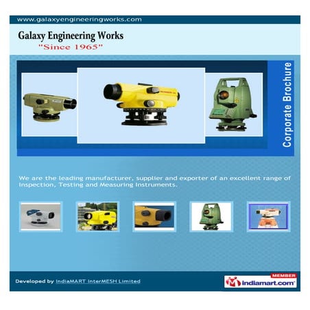 Galaxy Engineering Works, Ahmedabad, Leica Auto Level | PDF