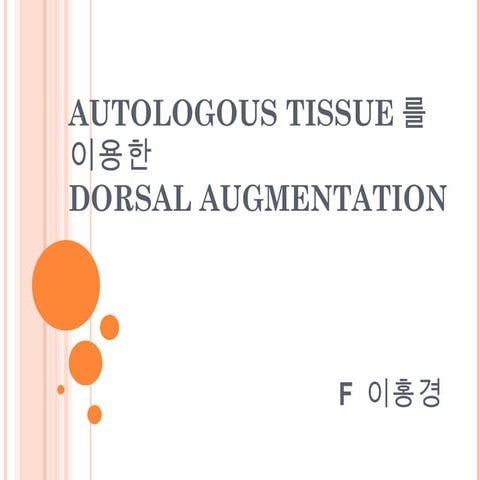 Autologous tissue | PPT
