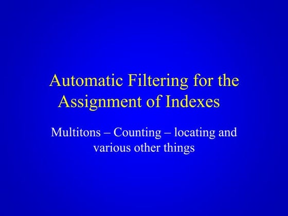 Identifying Vs Enumerating Objects Pptx Science