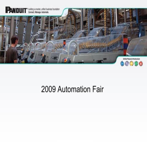 Automation Fair 2009 - Panduit | PDF