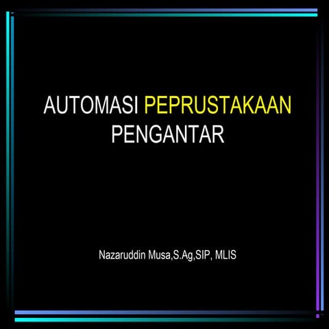 Automasi 1 pengantar | PPT