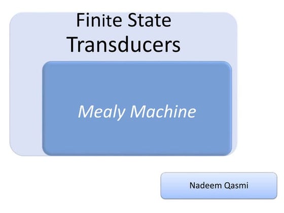 Lecture Notes Finite State Automata For Nlppdf Programming Languages Computing