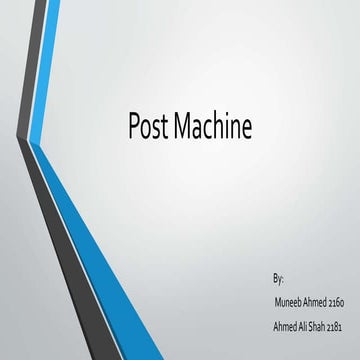 Automata presentation | PPT