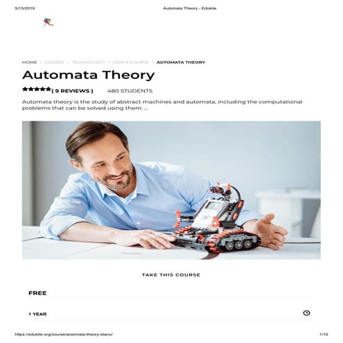 Lesson 1 (Intro to Automata Theory Application).ppt