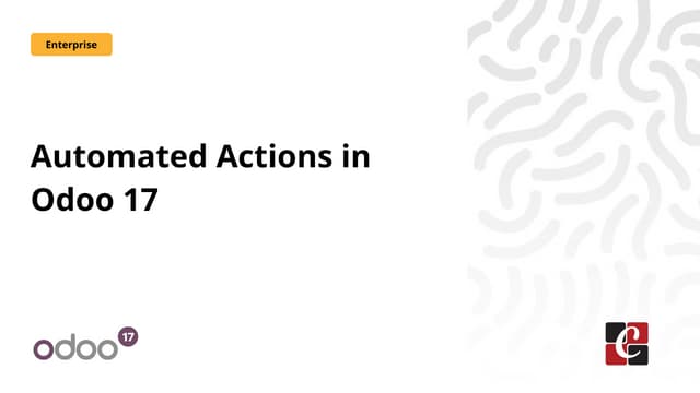 Automated Actions In Odoo 17 Odoo 17 Slides Ppt 2770