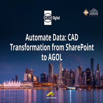 Automate Data - CAD Transformation from SharePoint to AGOL | PPT