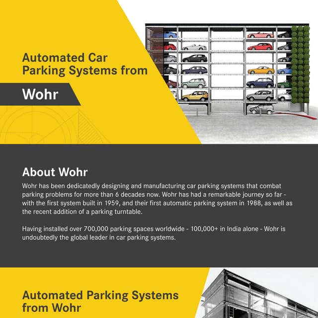 Automated Car Parking Systems From Wohr | PDF