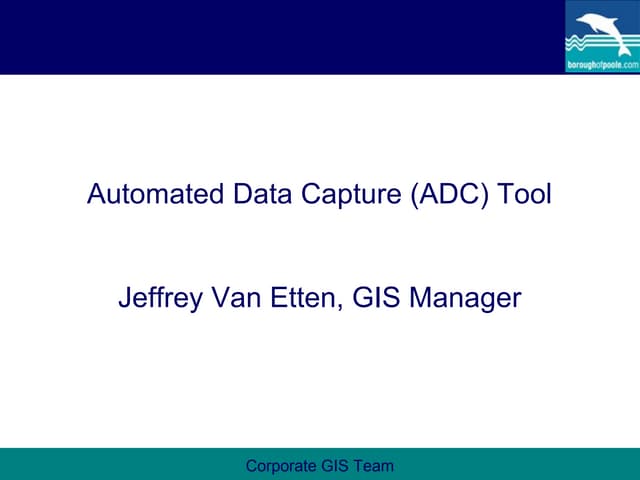 Automated Data Capture Tool Ppt