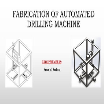 Automated drilling machine | PPT