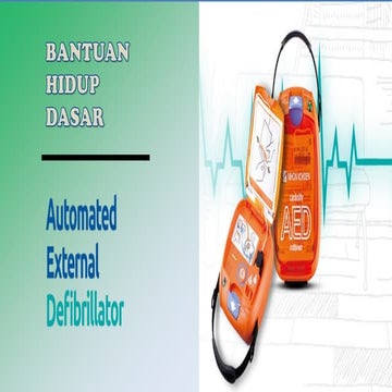Automated External Defibrillator alat pacu jantung (AED)F | PDF