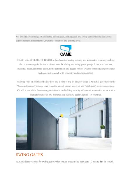 IML Security Brochure | PPT