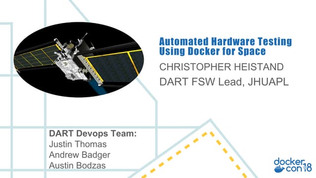 Automated Hardware Testing Using Docker For Space Ppt 1129