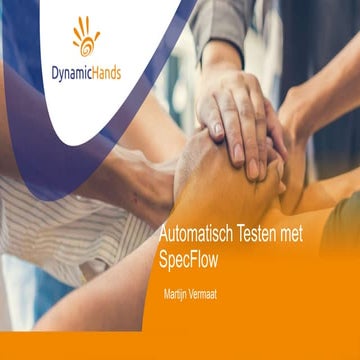 Automated Testing With Specflow Ppt