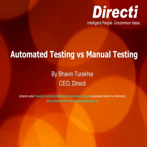 Agile Testing Framework The Art Of Automated Testing
