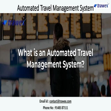 Automated Travel Management System | Booking Automation | PPTX