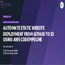 Automate static website deployment from Github to S3 using AWS CodePipeline.pdf