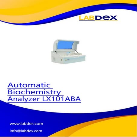 Automatic Biochemistry Analyzer LX101ABA | PDF