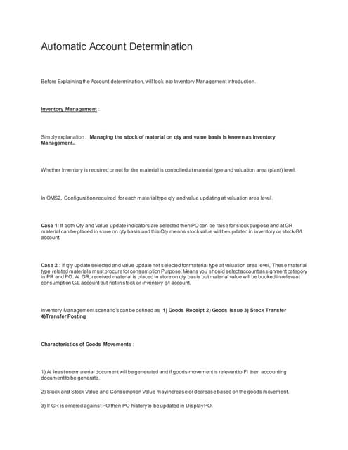 Sd configuration steps for automatic batch determination in delivery | PDF