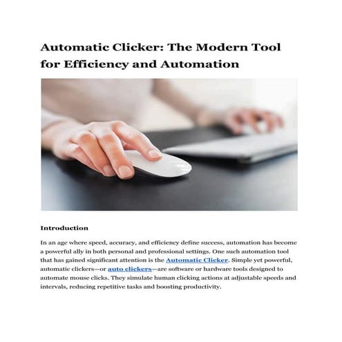 Automatic Clicker_ The Modern Tool for Efficiency and Automation.pdf