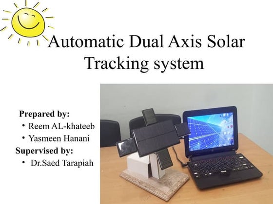 Effects of dual axis solar tracker | PPT