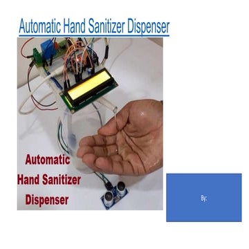 Automatic Hand Sanitizer Dispenser -scd review.pptx