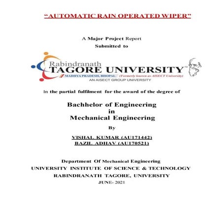 “AUTOMATIC RAIN OPERATED WIPER”.docx