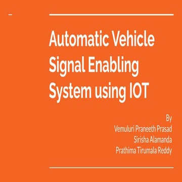 Automatic signalling system verified by owner | PDF