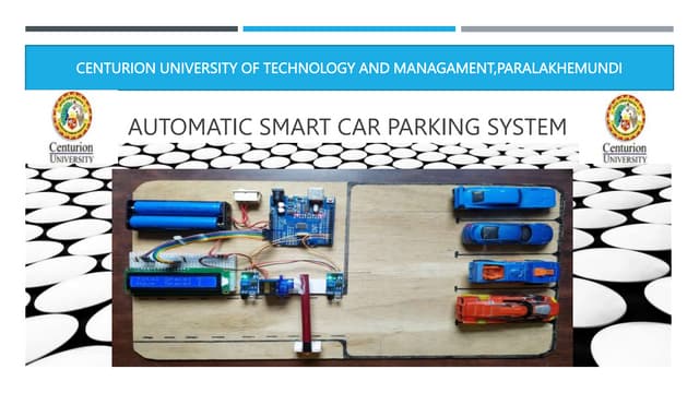 SMART CAR-PARKING SYSTEM USING IOT | PPTX