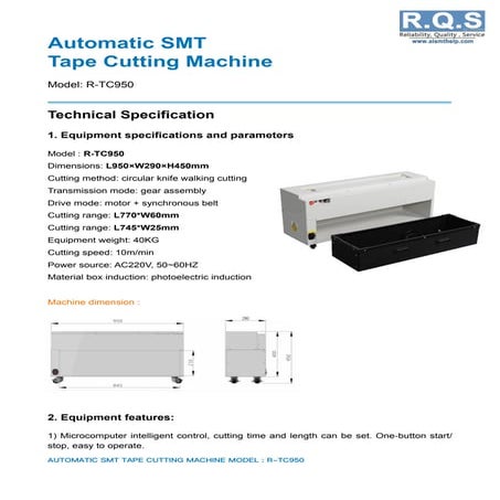 Automatic SMT Tape Cutting Machine R-TC950.pdf