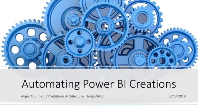 Automating Power Bi Creations Pptx Cloud Computing Internet