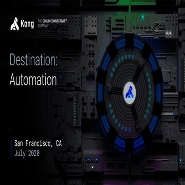 Automating The Api Product Lifecycle Ppt