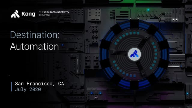 Automating The Api Product Lifecycle Ppt